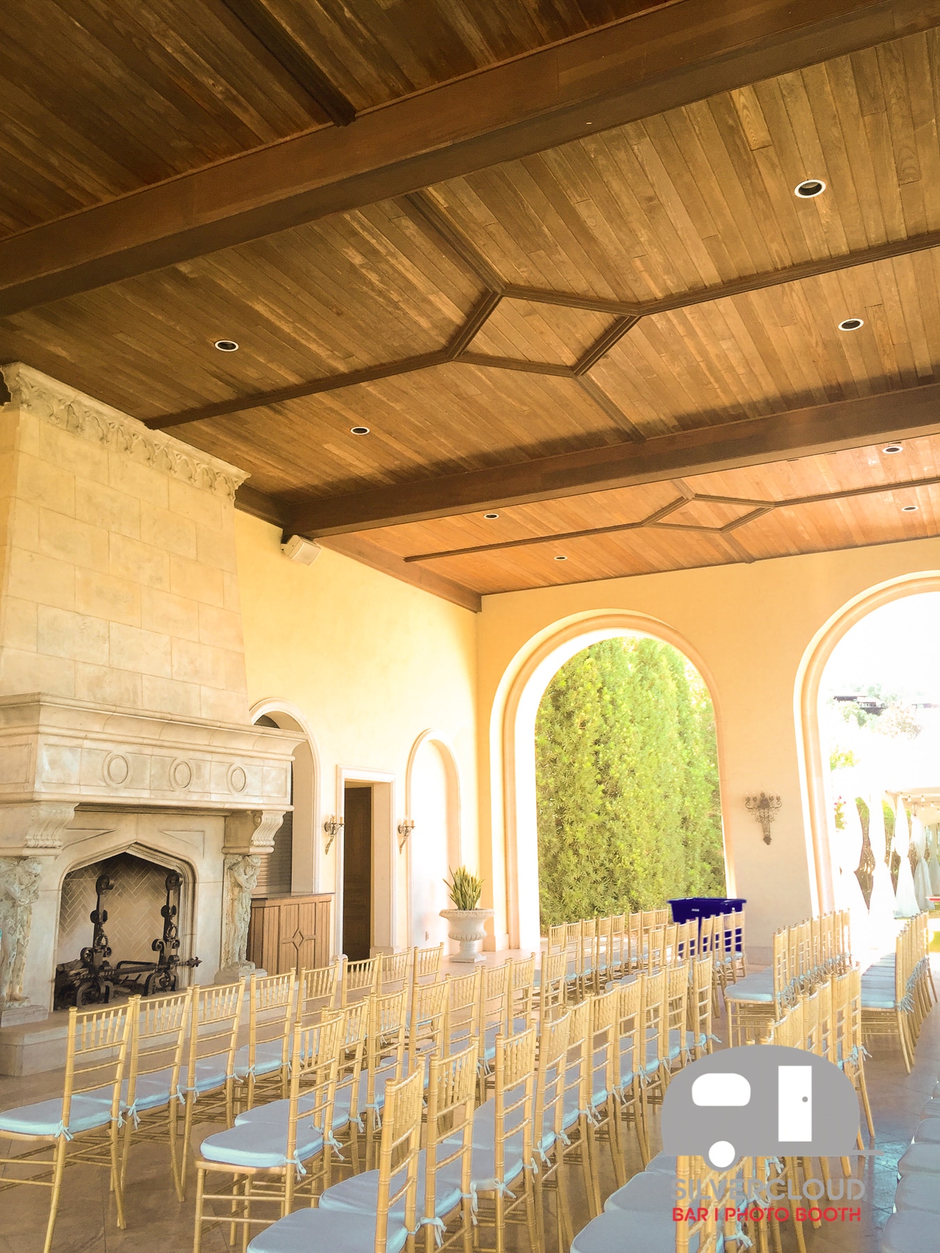Silvercloud Photo Booth Rental at Villa Del Lago Wedding Venue