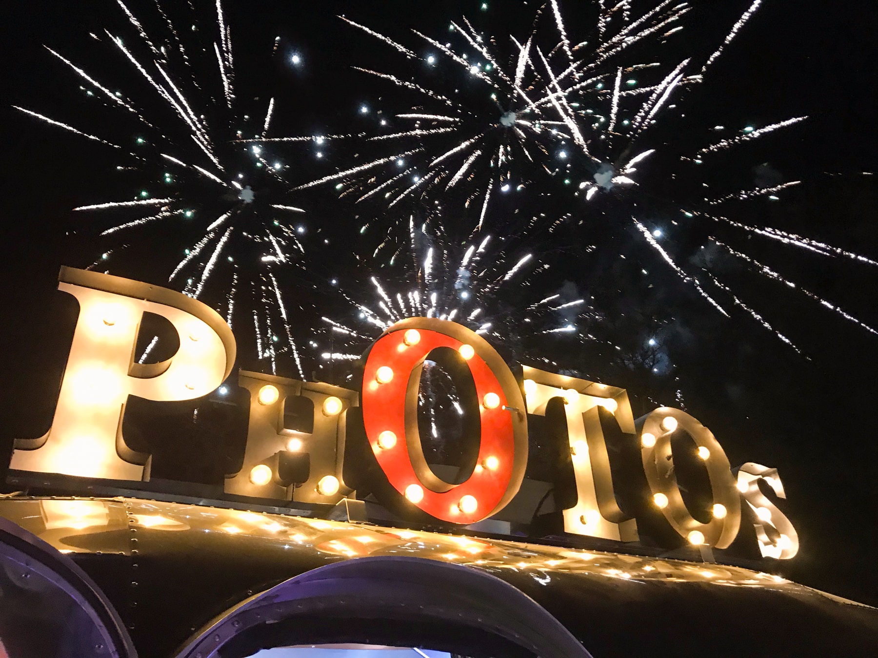 Fireworks & Photo Booth Fun! Fireworks & Photo Booth Fun